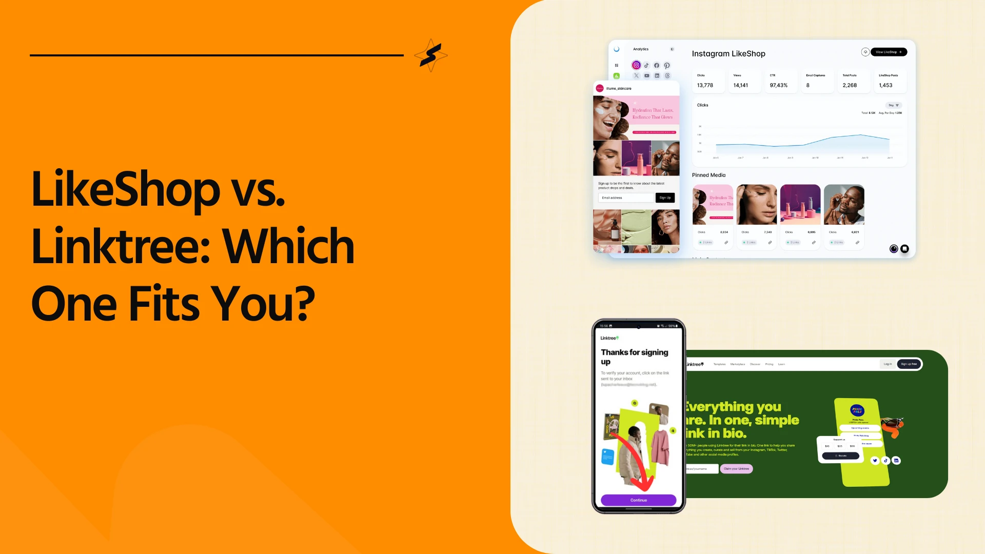 Link in Bio Tools: A Comparison of LikeShop and Linktree